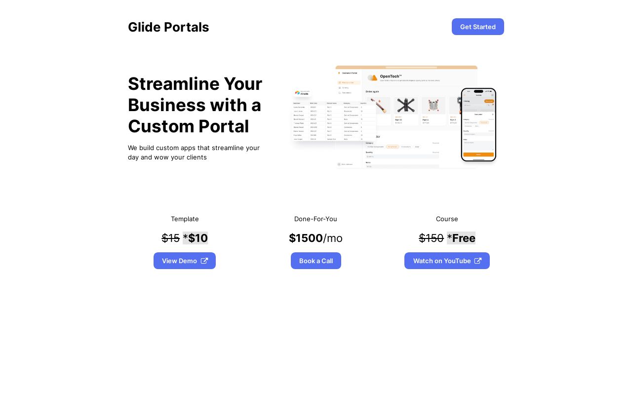 Glide Portals • Amazing Client Experiences Start Here